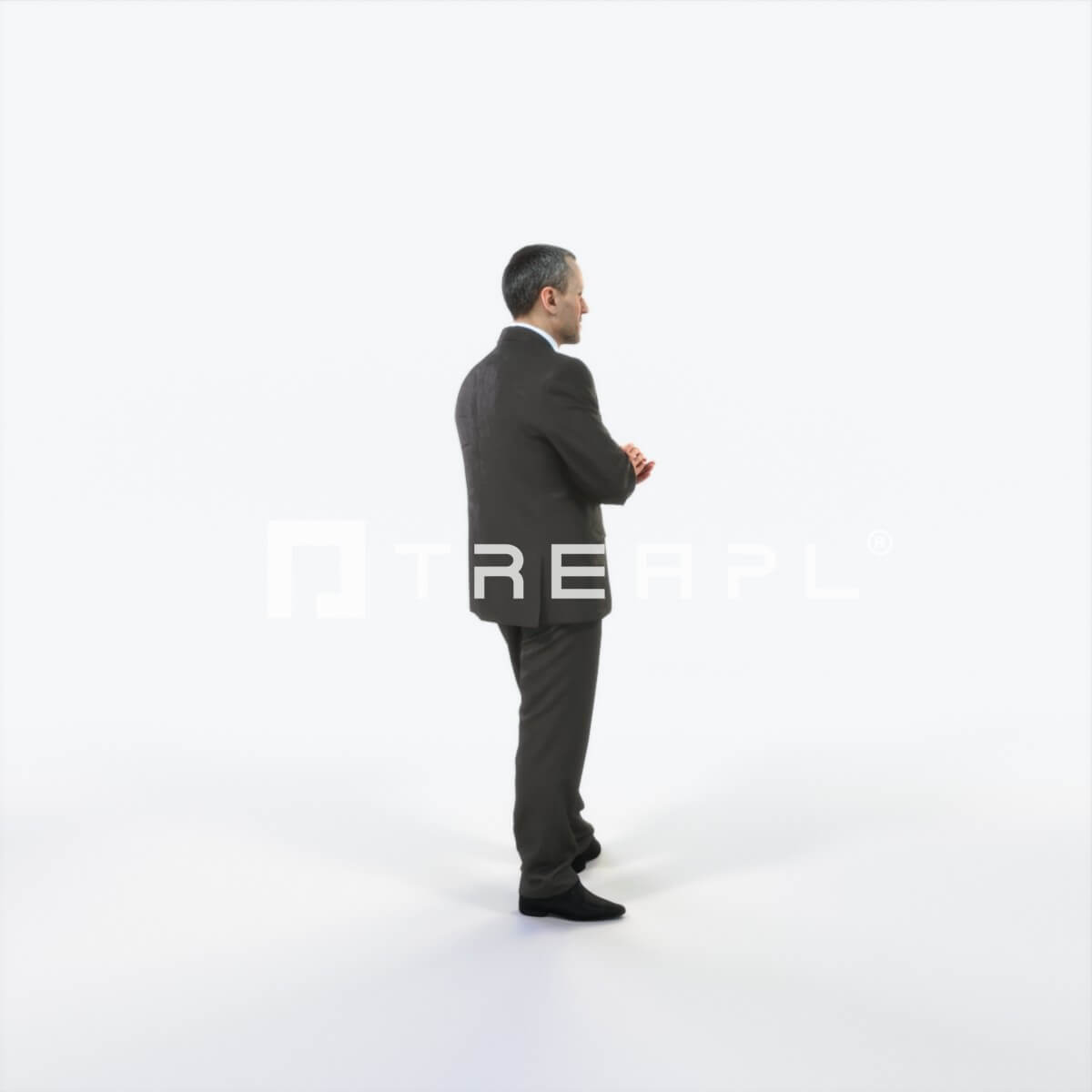 Fortitude 17F Clapping Elegant Man - 3D Model by Treapl