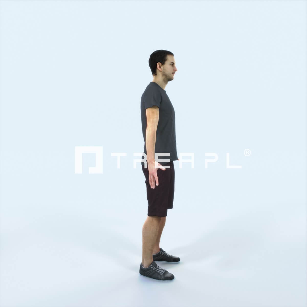Jest 01L Animated Rigged Summer Casual Man - 3D Model by Treapl
