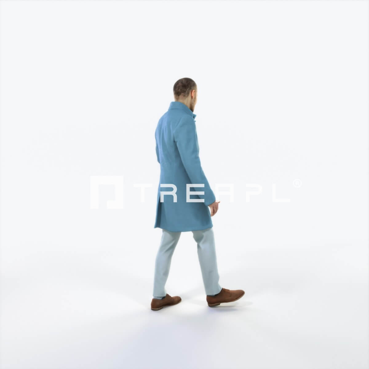 Master 10D Couple walking Business Man - 3D Model by Treapl