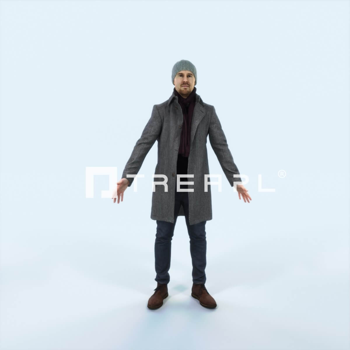 Master A Animated Rigged Business Man - 3D Model by Treapl