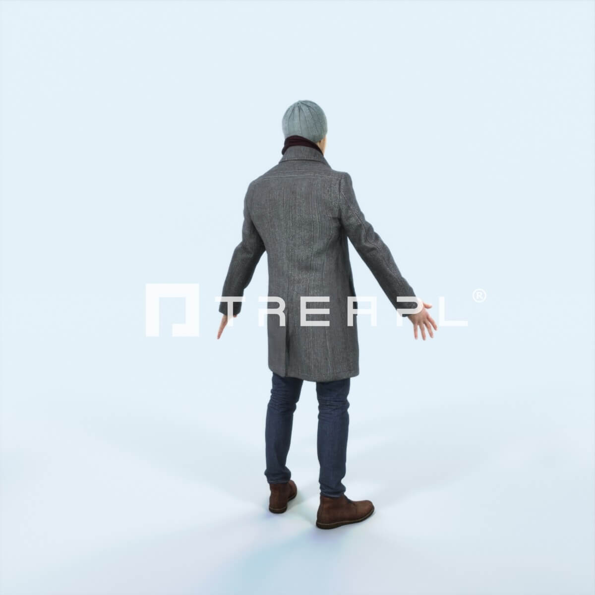 Master A Animated Rigged Business Man - 3D Model by Treapl