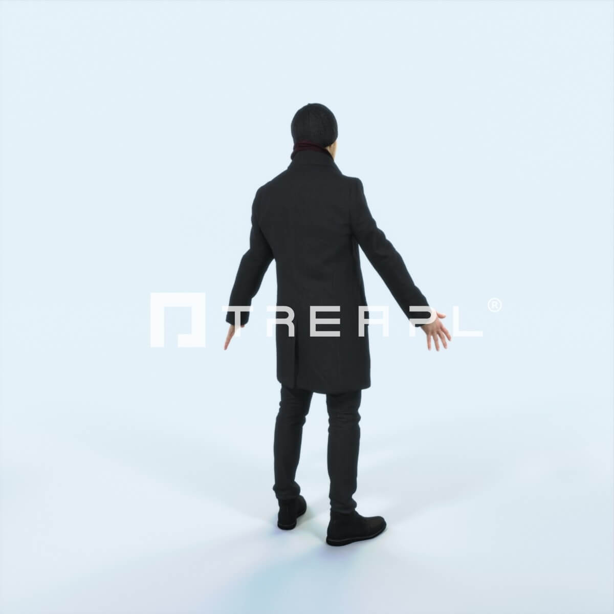 Master B Animated Rigged Business Man - 3D Model by Treapl
