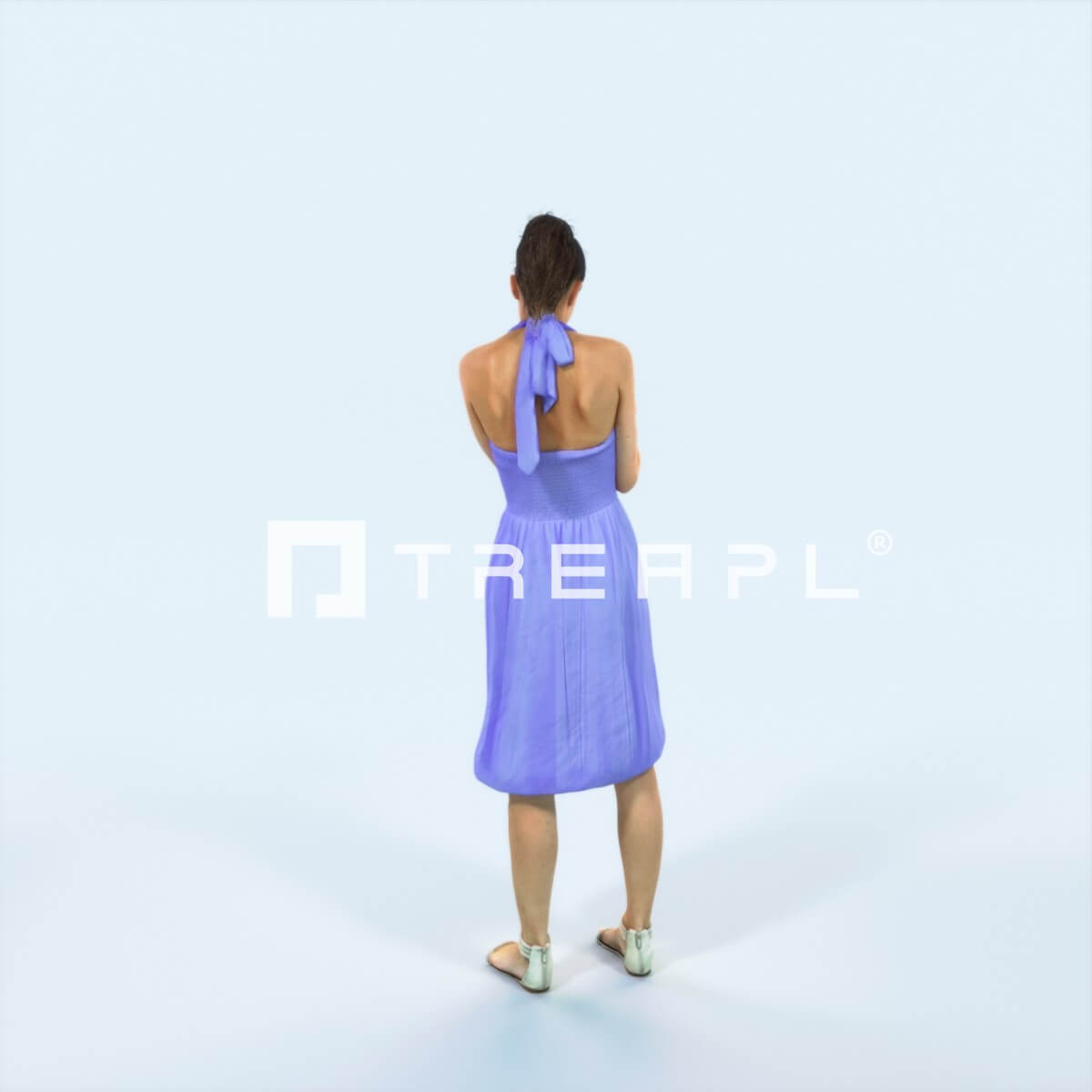 Mirage 13G Summer Camera Photographer Casual Woman (8k Textures) - 3D Model by Treapl