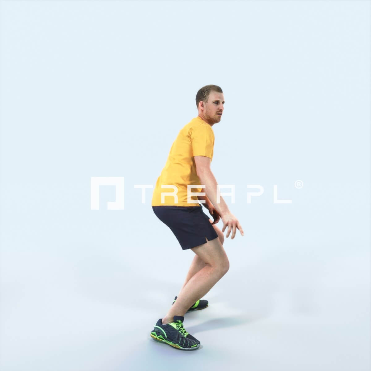 Mistery 08A Football Changing Direction Sports Man (8k Textures) - 3D ...