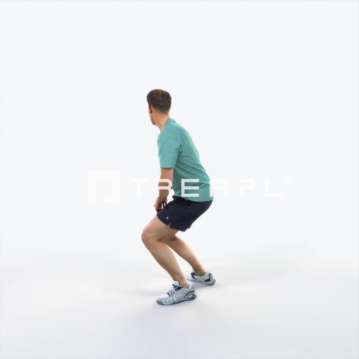 Mistery 08G Football Changing Direction Sports Man - 3D Model by Treapl