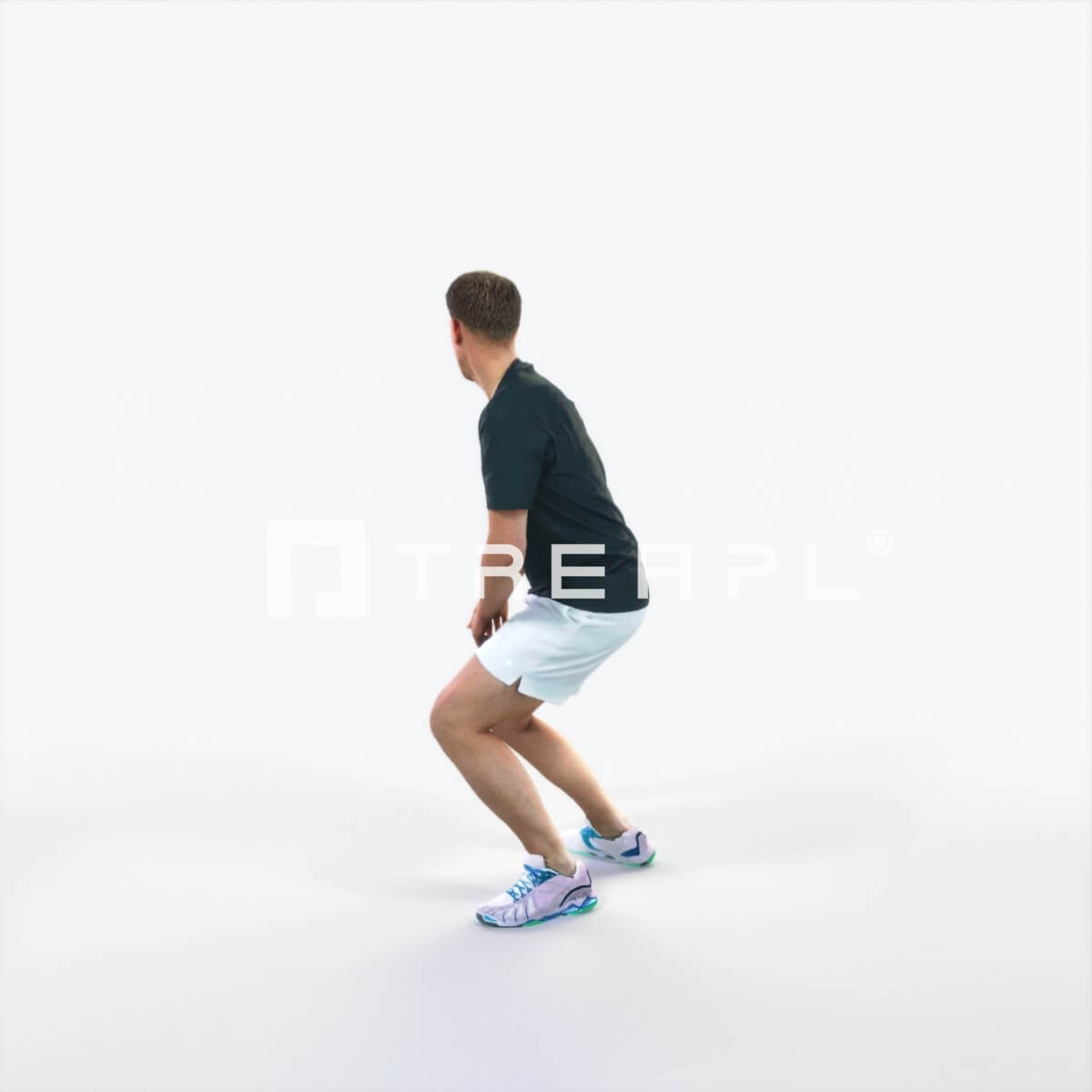 Mistery 08J Football Changing Direction Sports Man - 3D Model by Treapl