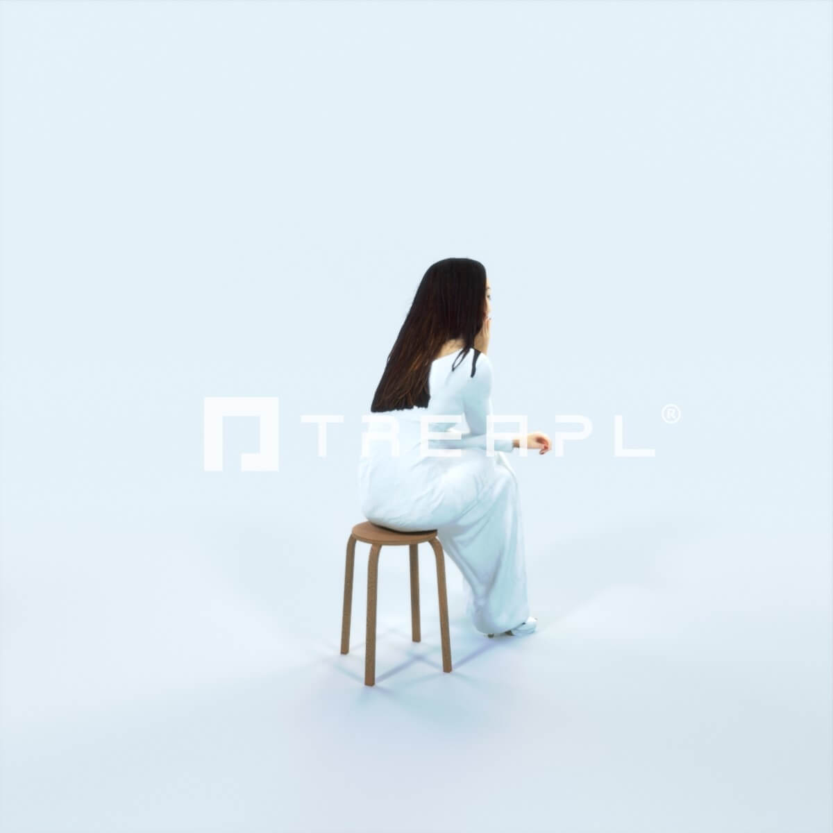 Passion 04B Observing East Asian Sitting Event Elegant Woman (8k ...