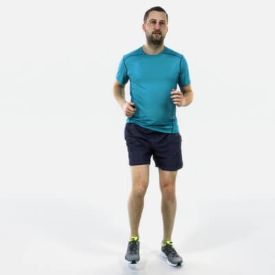 Portrait 07A Running Jogging Football Sports Man - 3D Model by Treapl