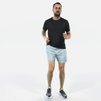 Portrait 07D Running Jogging Football Sports Man - 3D Model by Treapl