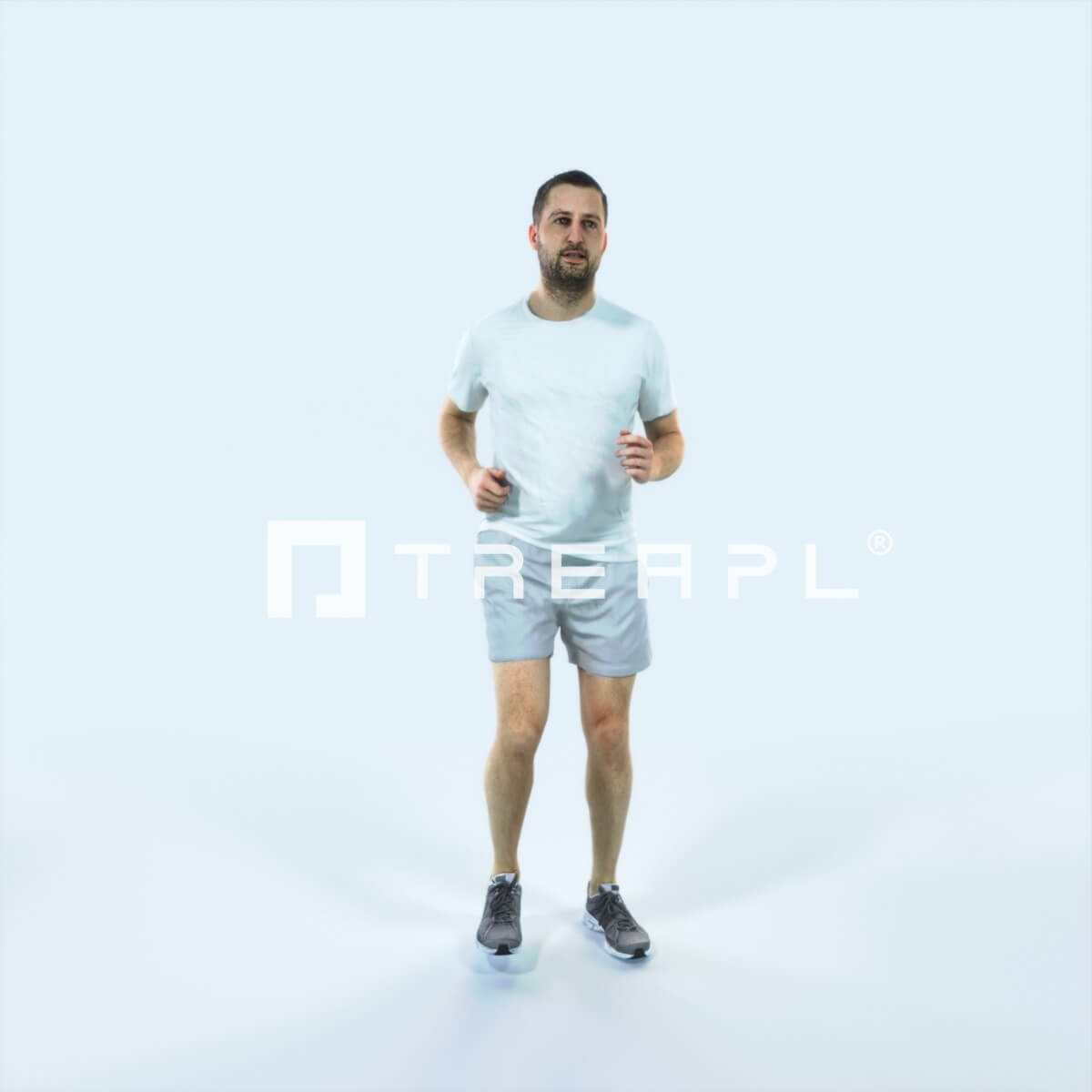 Portrait 07M Running Jogging Football Sports Man (8k Textures) - 3D ...