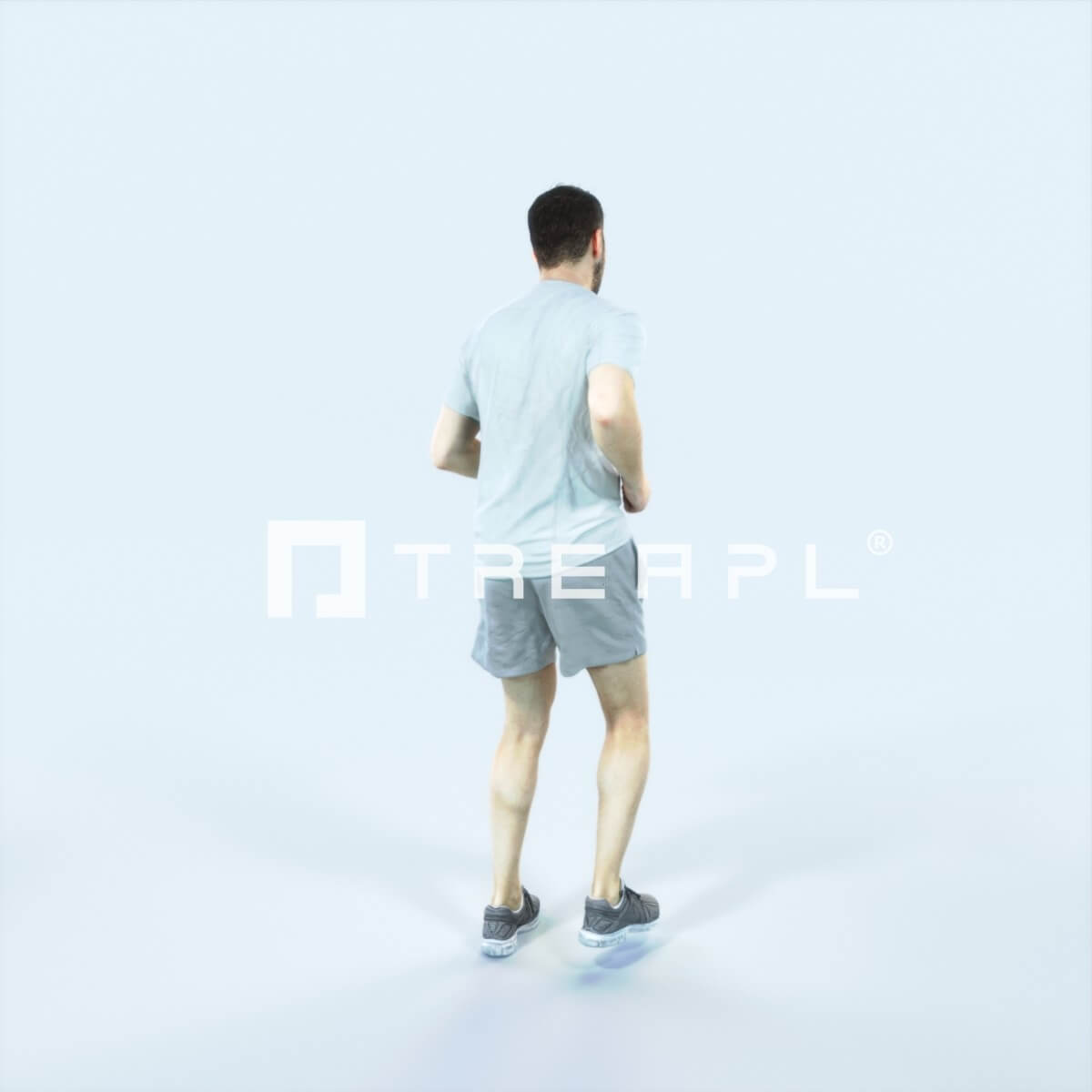 Portrait 07M Running Jogging Football Sports Man (8k Textures) - 3D ...