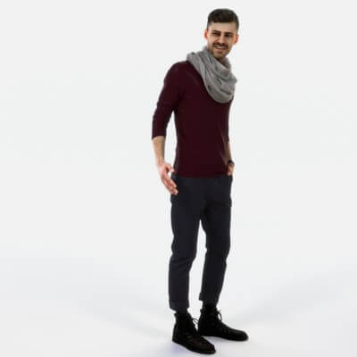 Posture 03L Couple Casual Man - 3D Model by Treapl