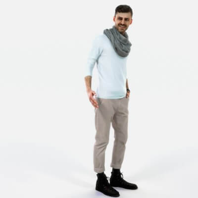 Posture 03M Couple Casual Man - 3D Model by Treapl