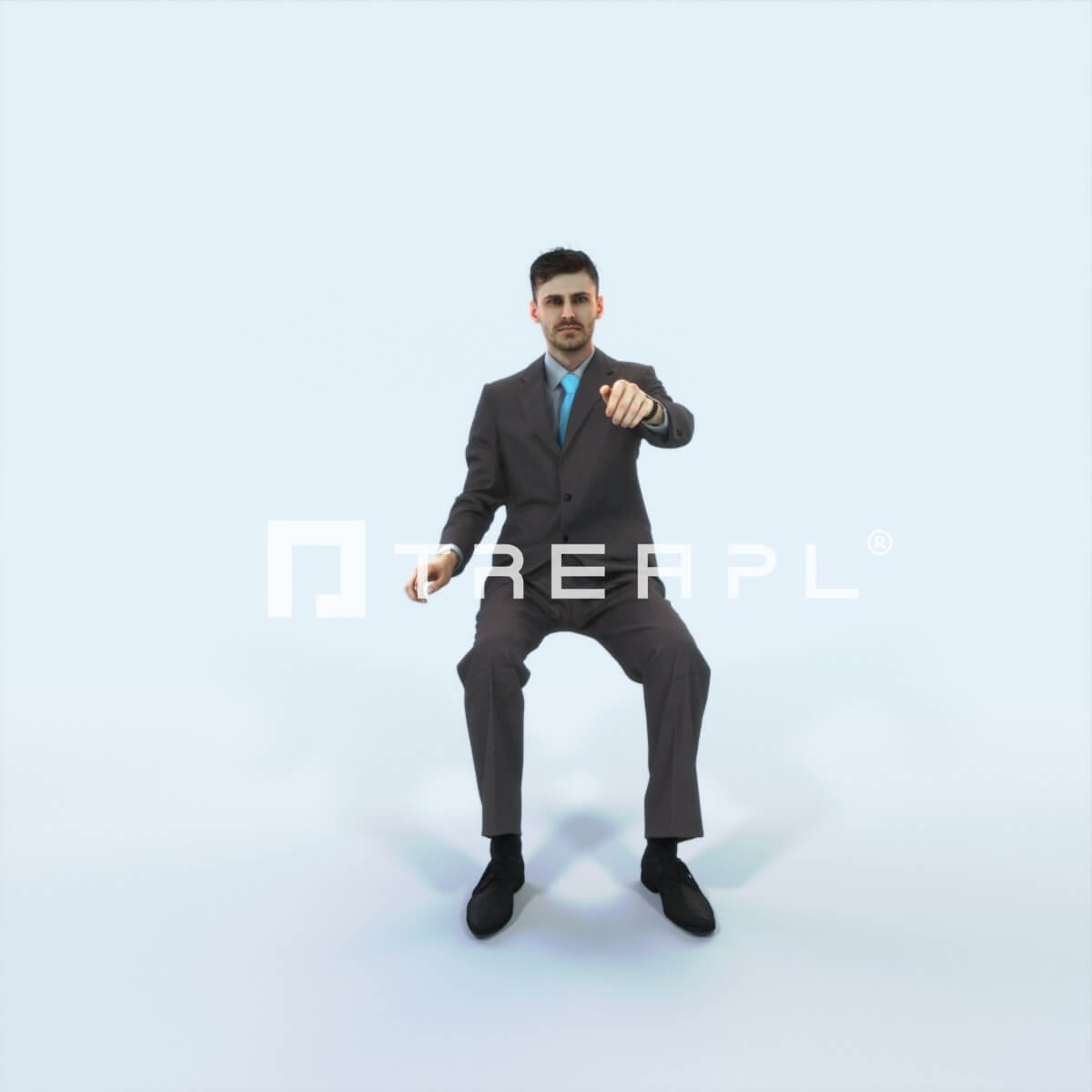 Posture 20D Driver Driving Driver Driving Sitting Elegant Man (8k ...