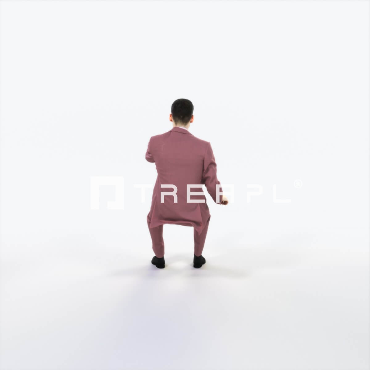 Posture 20F Driver Driving Driver Driving Sitting Elegant Man - 3D ...