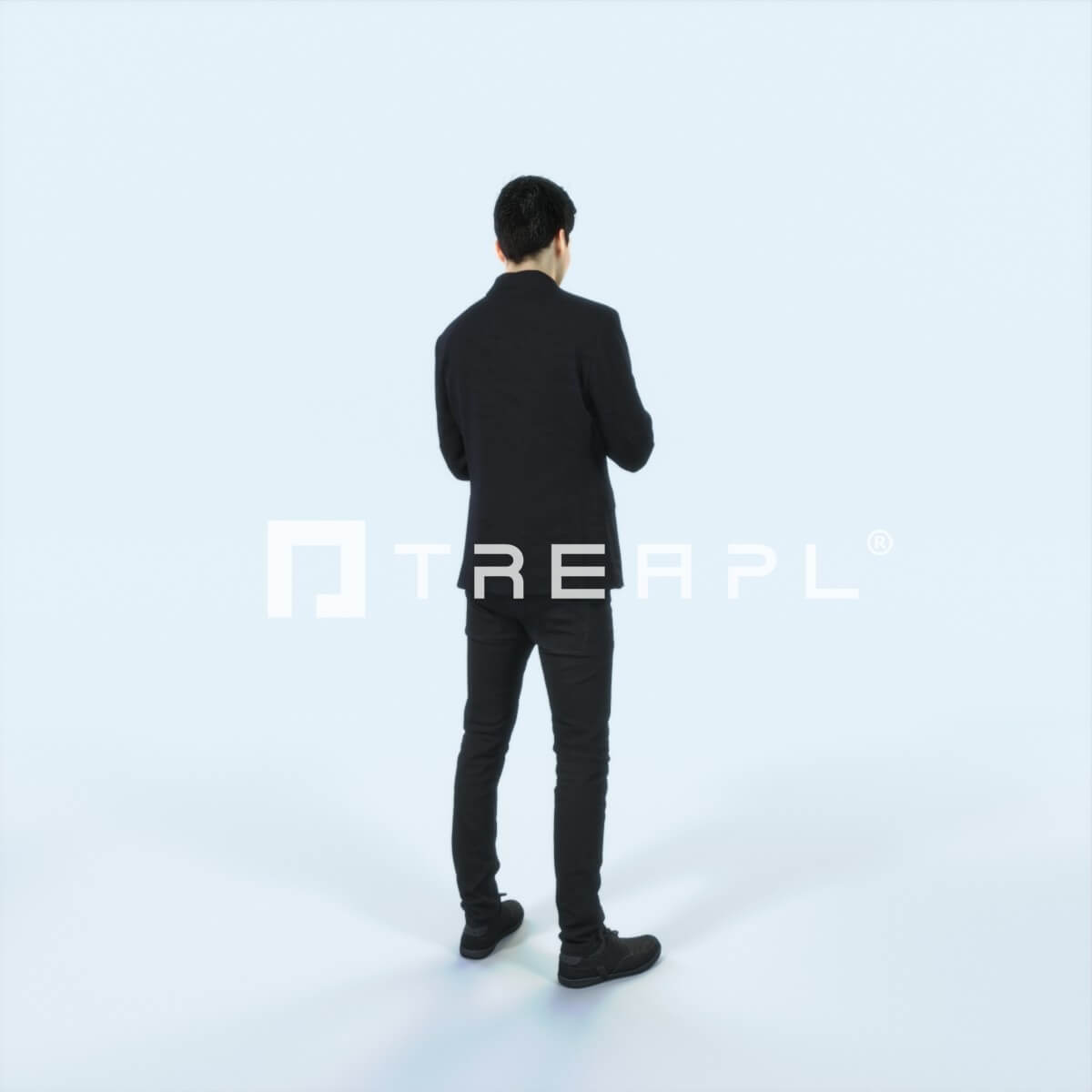 Prime 04B Clapping Casual Man (8k Textures) - 3D Model by Treapl