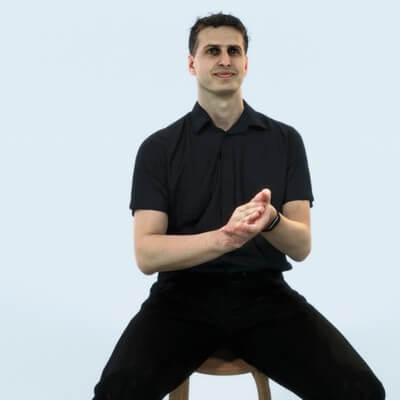 Romance 08B Clapping Clapping Sitting Casual Man (8k Textures) - 3D ...