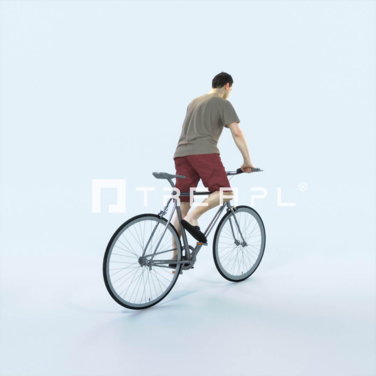 Romance 09J bicycle bike Summer Casual Man (8k Textures) - 3D Model by ...