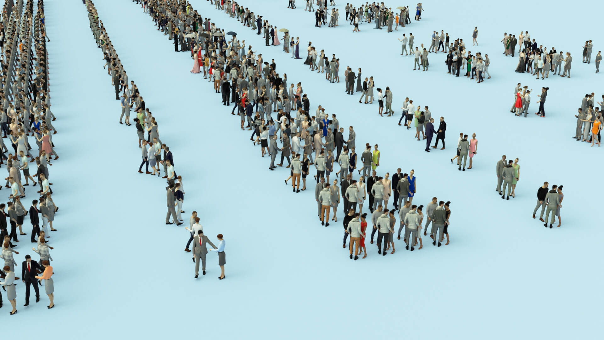 People Ultimate Speed 3D Crowds by Treapl