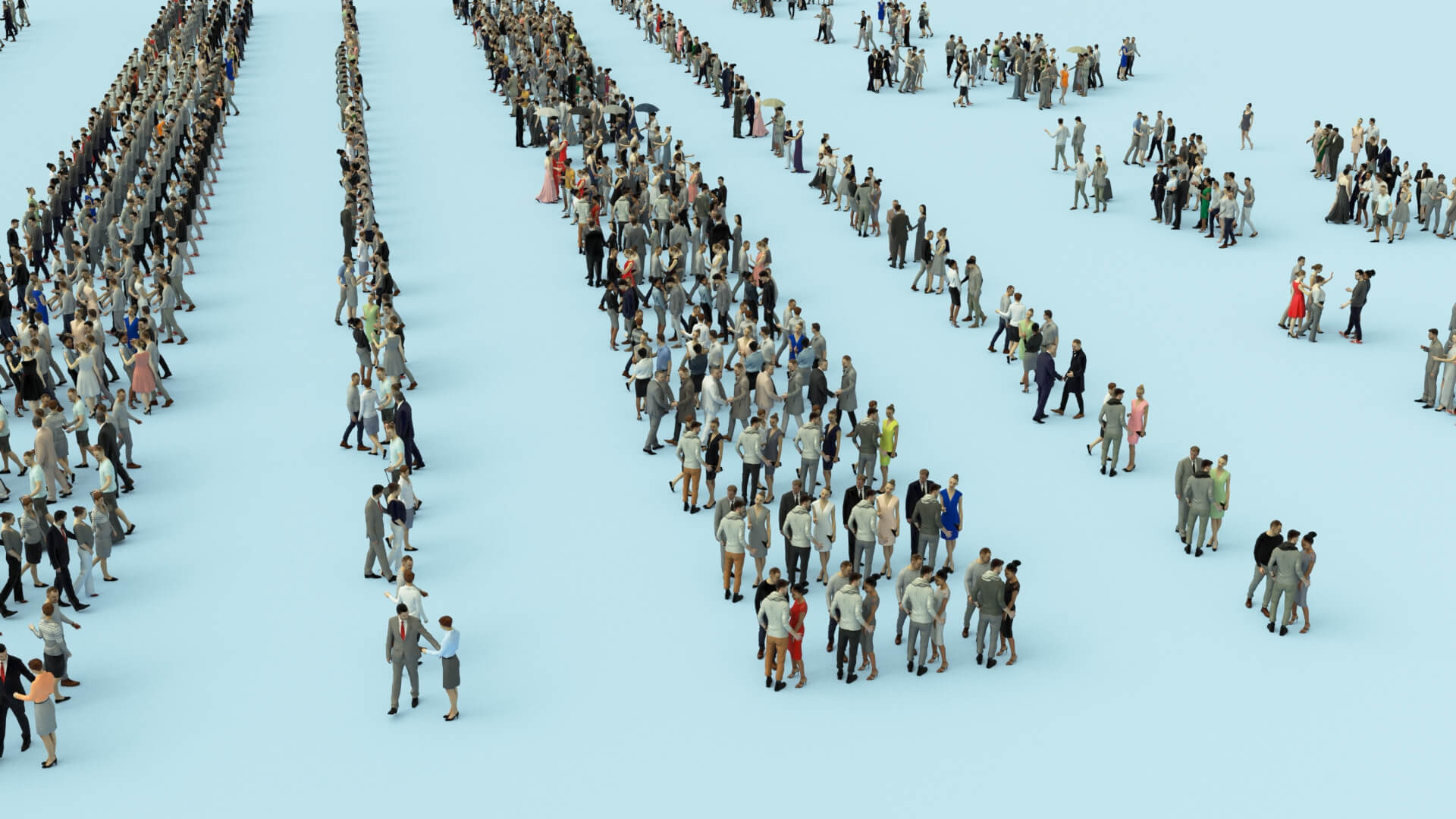 People Ultimate Speed 3D Crowds by Treapl