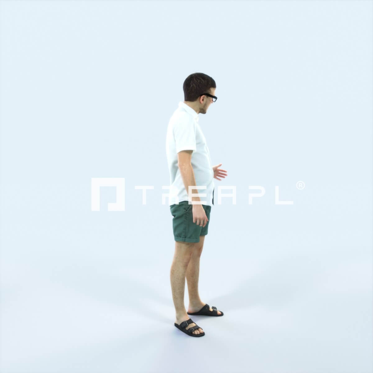 Veracity 17a Explaining Couple Summer Casual Man 8k Textures 3d Model By Treapl