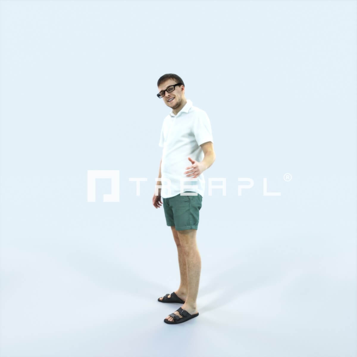 Veracity 17a Explaining Couple Summer Casual Man 8k Textures 3d Model By Treapl