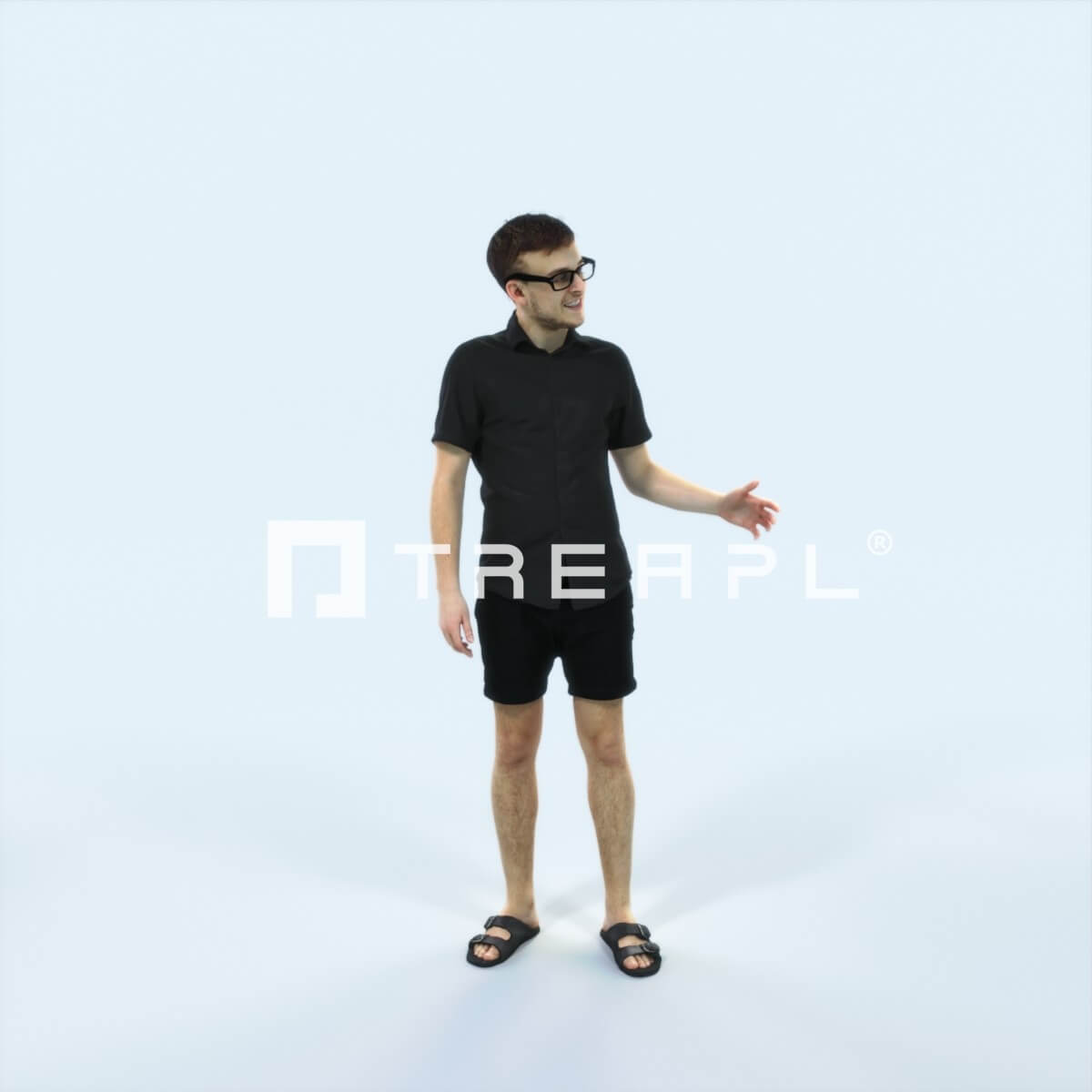 Veracity 17b Explaining Couple Summer Casual Man 8k Textures 3d Model By Treapl