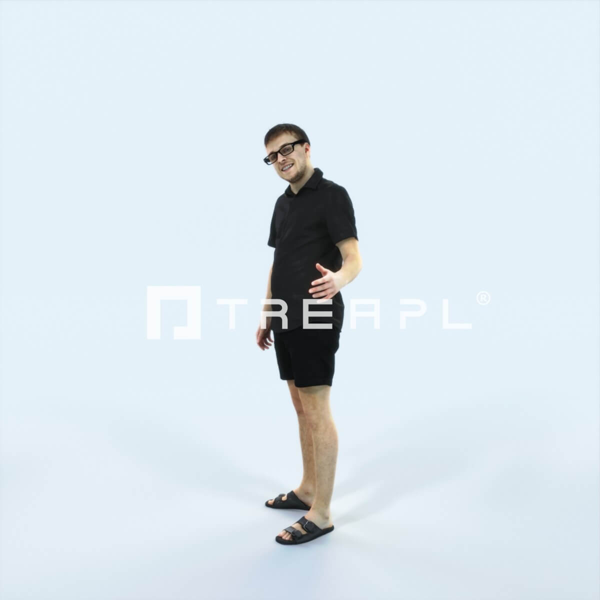 Veracity 17b Explaining Couple Summer Casual Man 8k Textures 3d Model By Treapl