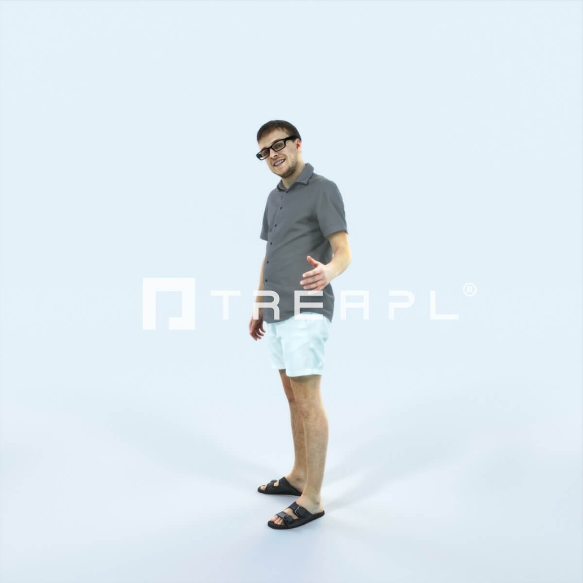 Veracity 17d Explaining Couple Summer Casual Man 8k Textures 3d Model By Treapl
