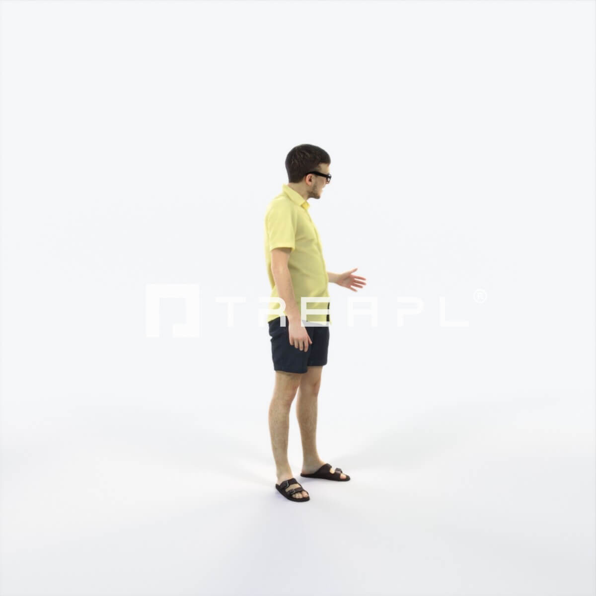 Veracity 17g Explaining Couple Summer Casual Man 3d Model By Treapl