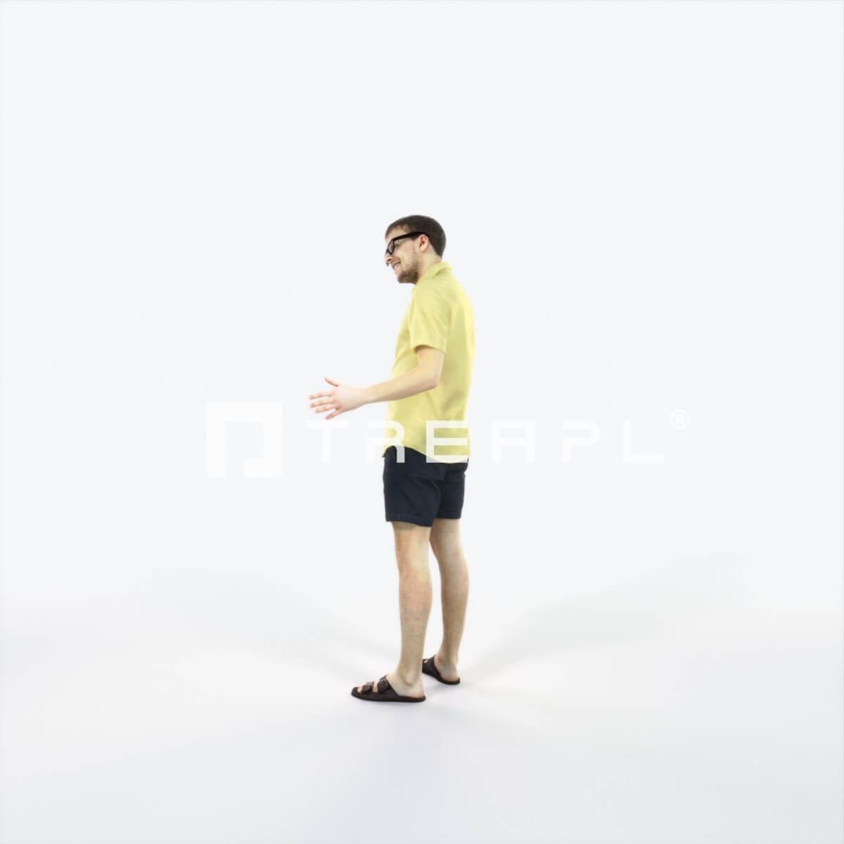 Veracity 17g Explaining Couple Summer Casual Man 3d Model By Treapl