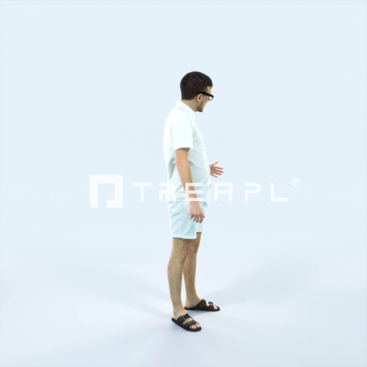 Veracity 17m Explaining Couple Summer Casual Man 8k Textures 3d Model By Treapl