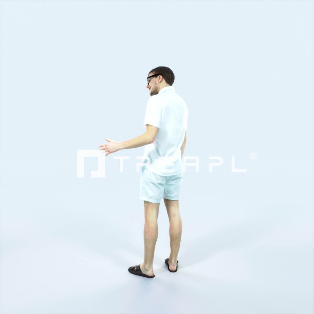 Veracity 17m Explaining Couple Summer Casual Man 8k Textures 3d Model By Treapl