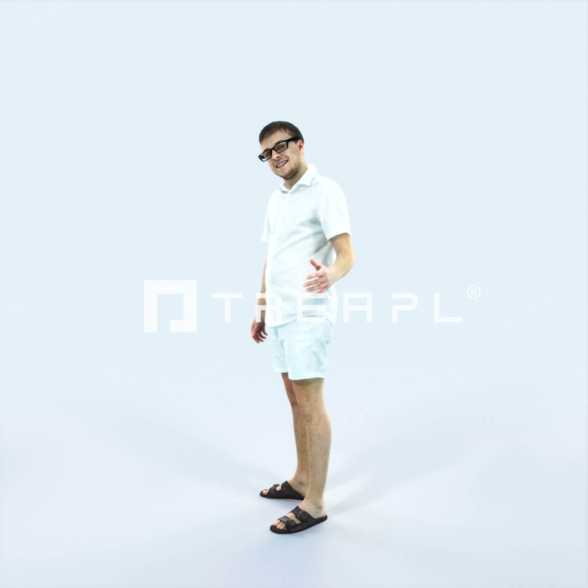 Veracity 17m Explaining Couple Summer Casual Man 8k Textures 3d Model By Treapl