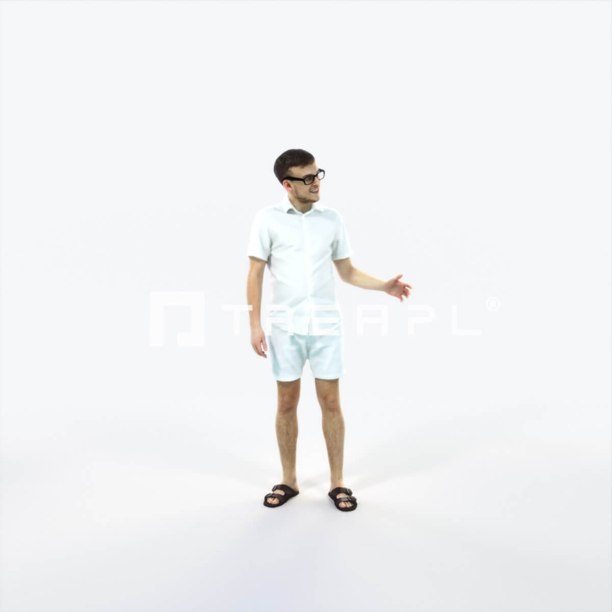 Veracity 17m Explaining Couple Summer Casual Man 3d Model By Treapl