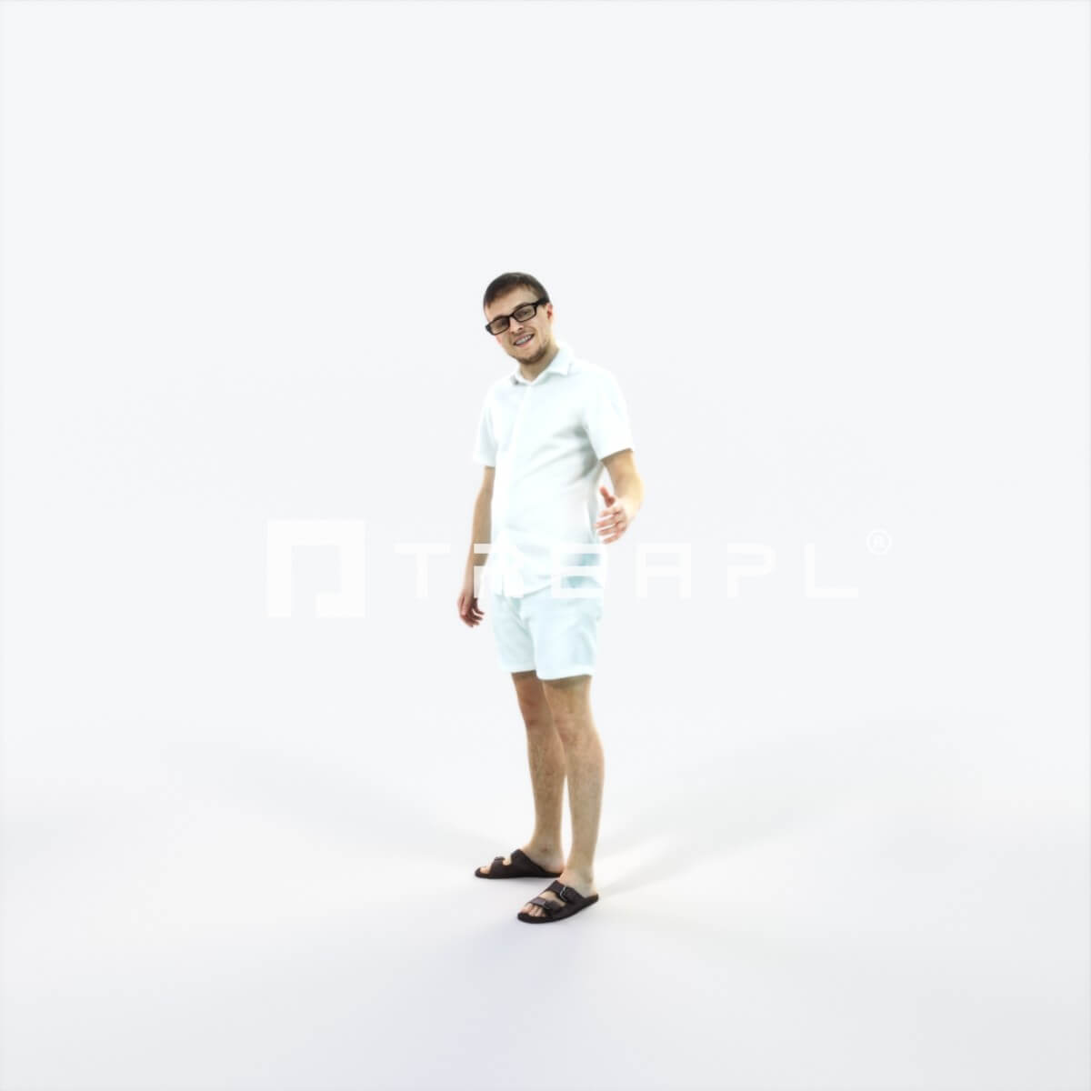 Veracity 17m Explaining Couple Summer Casual Man 3d Model By Treapl