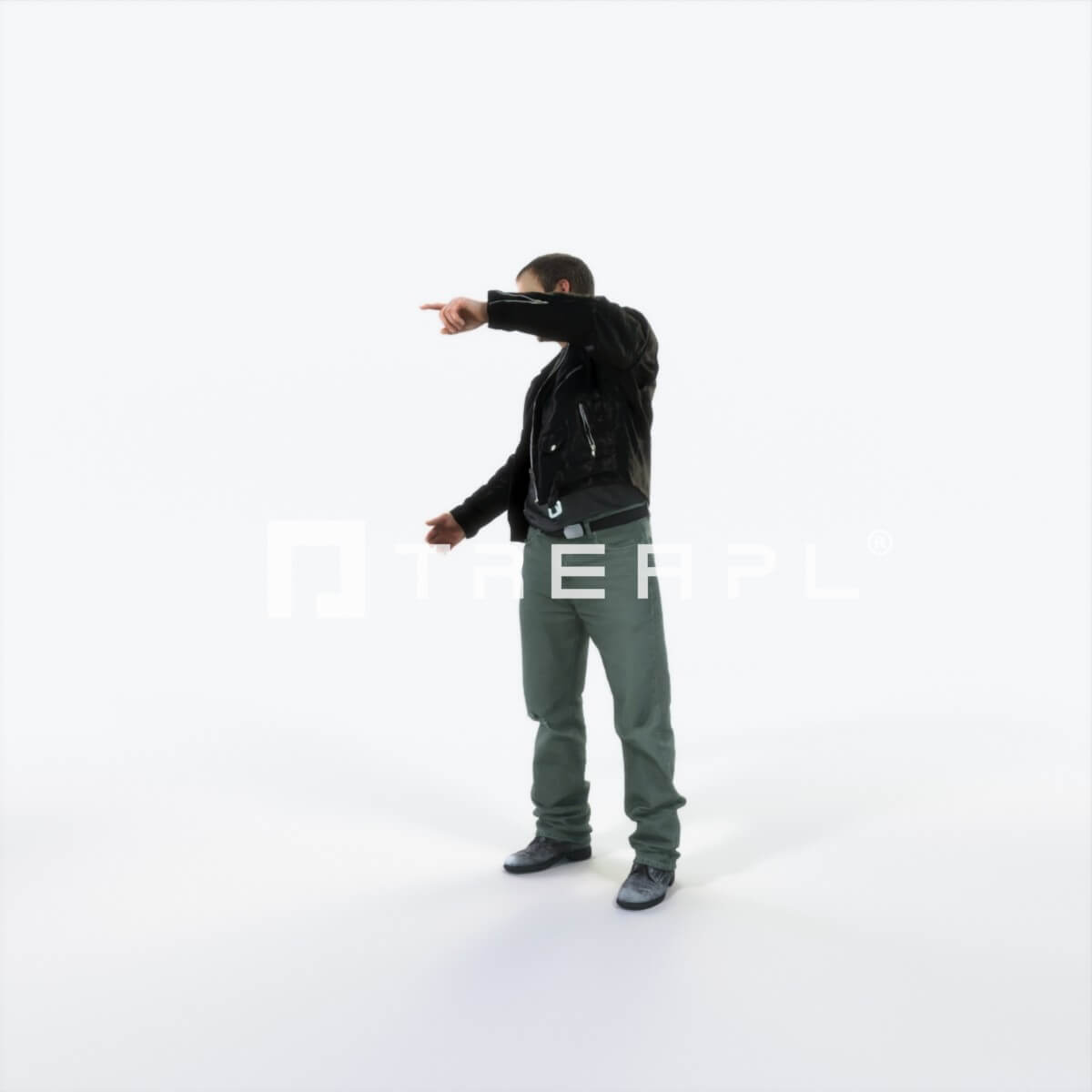 Victory 08I Couple Casual Man - 3D Model by Treapl