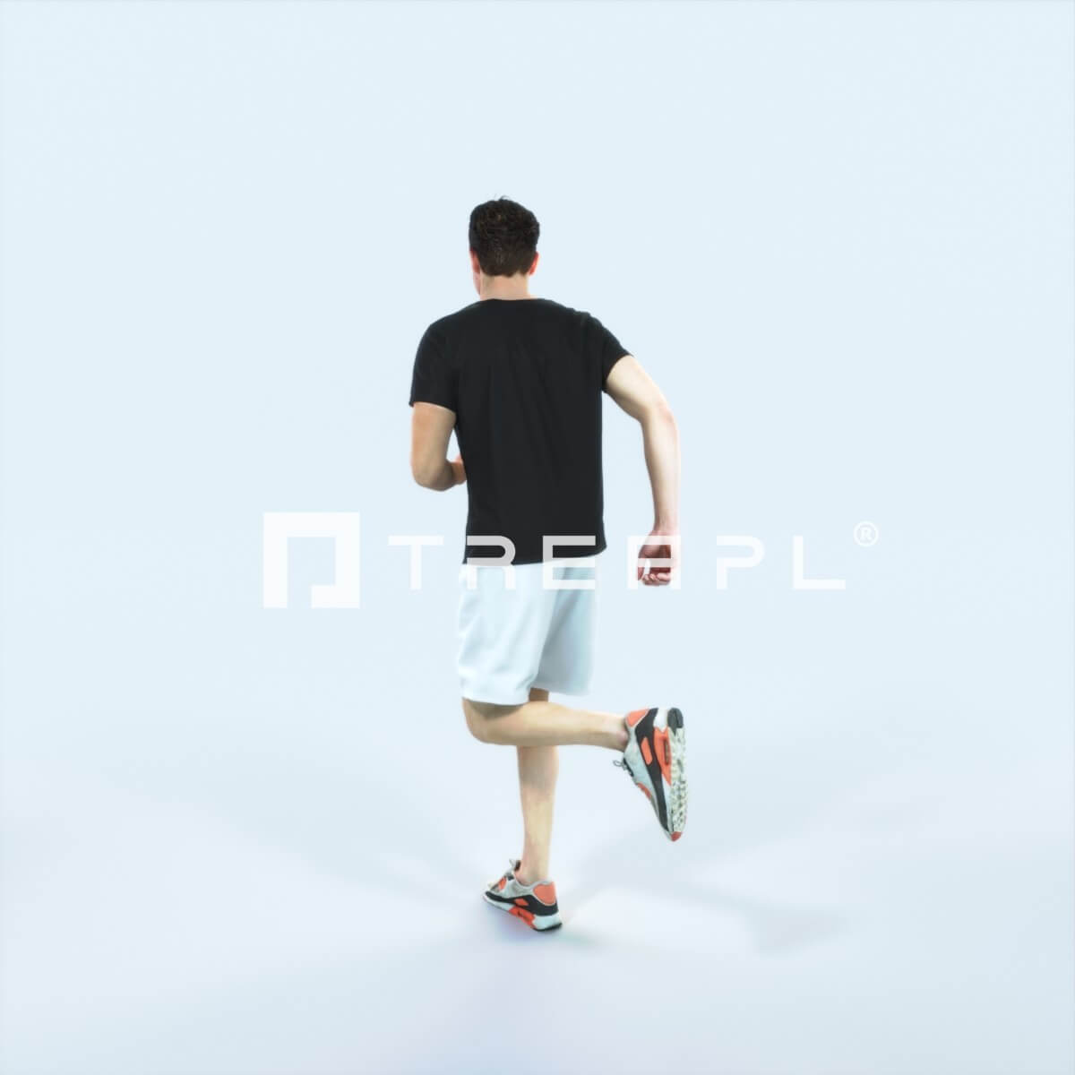 Virtue 02C Running Jogging Football Sports Man (8k Textures) - 3D Model ...