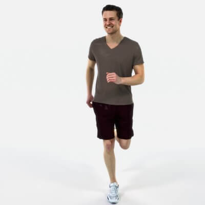 Virtue 02H Running Jogging Football Sports Man - 3D Model by Treapl