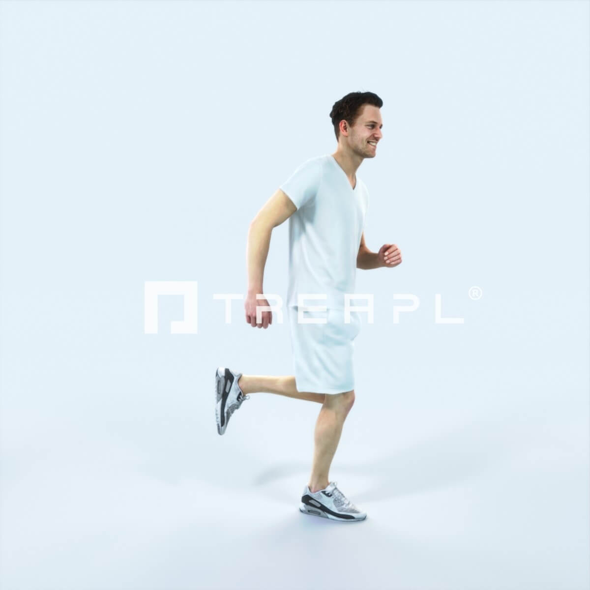 Virtue 02M Running Jogging Football Sports Man (8k Textures) - 3D Model ...