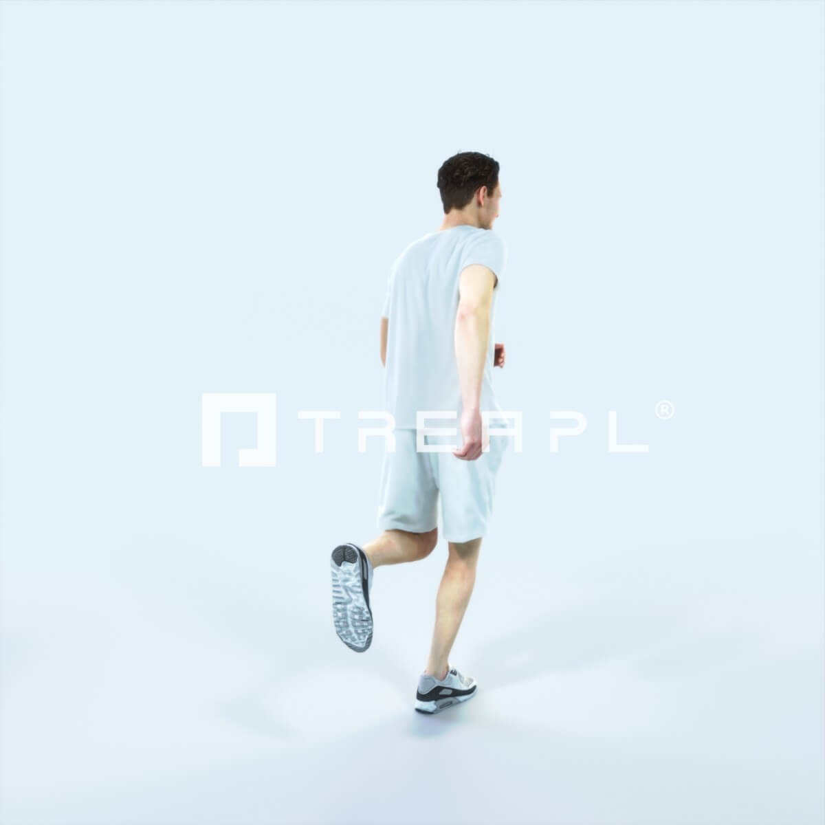 Virtue 02M Running Jogging Football Sports Man (8k Textures) - 3D Model ...