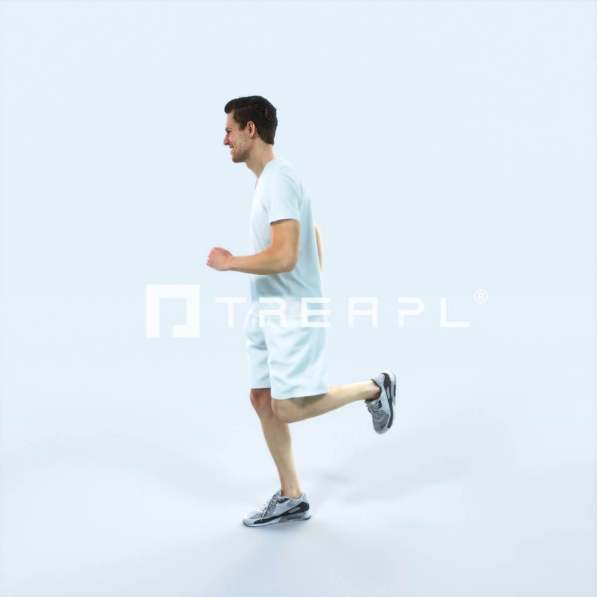 Virtue 02M Running Jogging Football Sports Man (8k Textures) - 3D Model ...