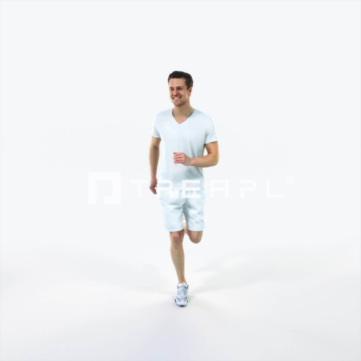 Virtue 02M Running Jogging Football Sports Man - 3D Model by Treapl