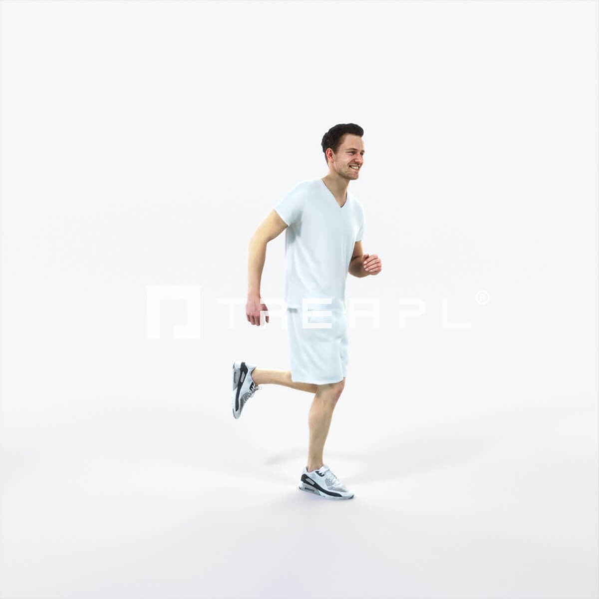 Virtue 02M Running Jogging Football Sports Man - 3D Model by Treapl