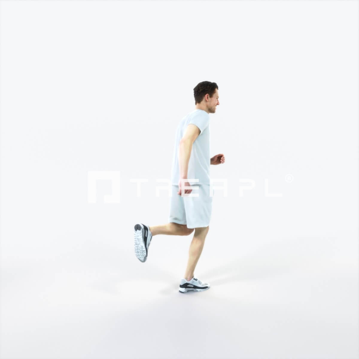 Virtue 02M Running Jogging Football Sports Man - 3D Model by Treapl