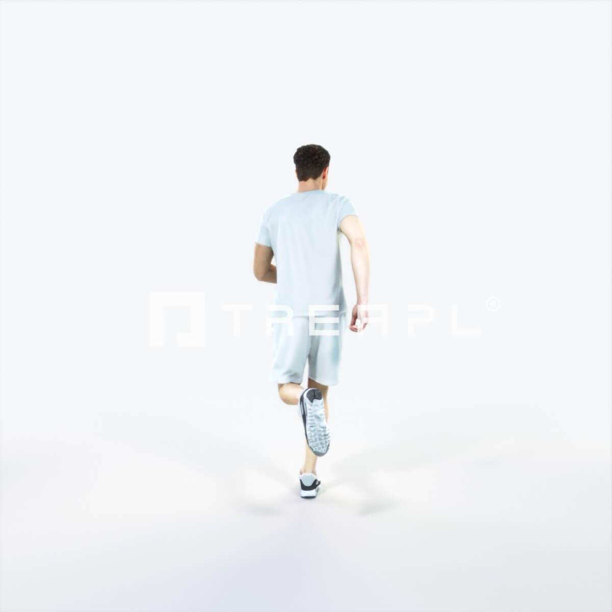 Virtue 02M Running Jogging Football Sports Man - 3D Model by Treapl
