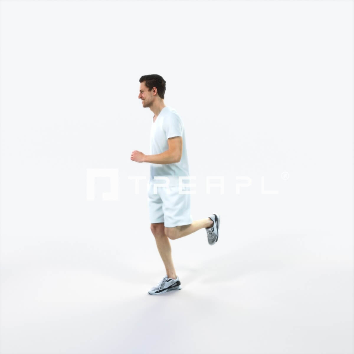 Virtue 02M Running Jogging Football Sports Man - 3D Model by Treapl