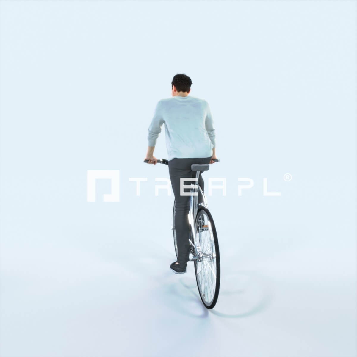 Virtue 07C bicycle bike Casual Man (8k Textures) - 3D Model by Treapl