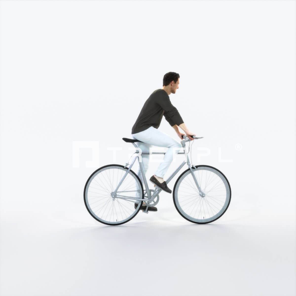 Virtue 07D bicycle bike Casual Man - 3D Model by Treapl