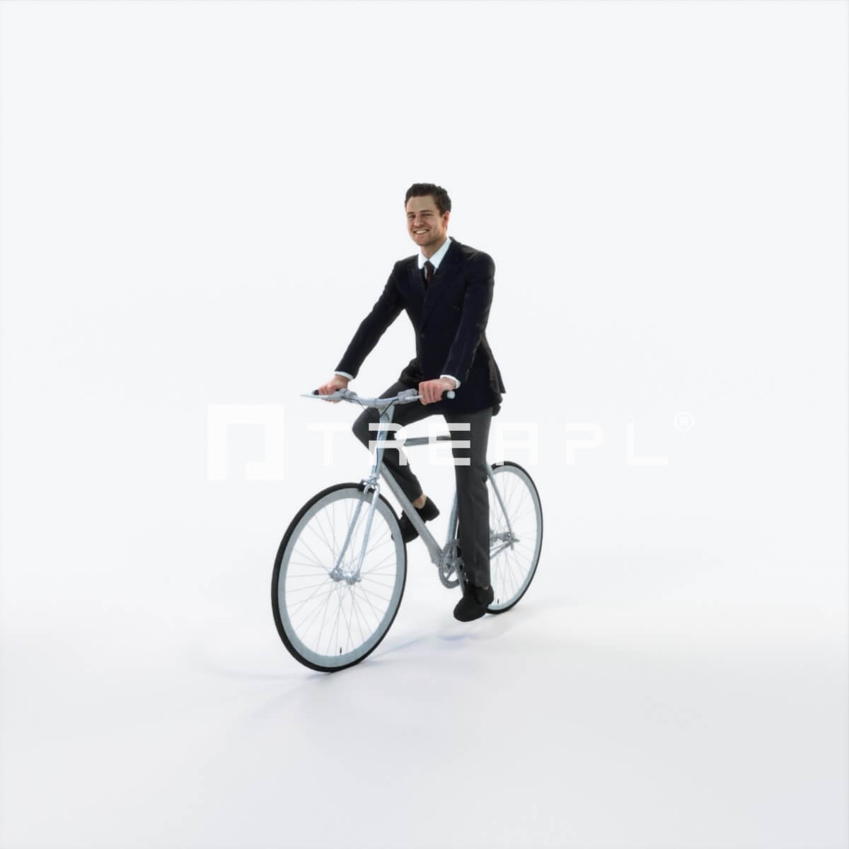 Virtue 09A bicycle bike Elegant Man - 3D Model by Treapl